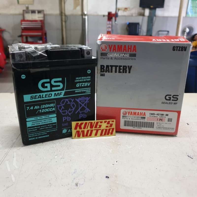 Jual Aki,motor,yamaha R25, Mt25, Ninja 250 (gtz8s) Ori Ygp Di Seller Yamaha King's Motor ...