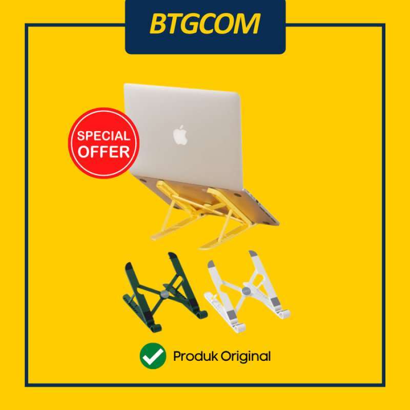 Jual Laptop Stand Robot Rt-ls03 Tablet Holder Portable Lipat Anti Slip Di Seller Yama ...