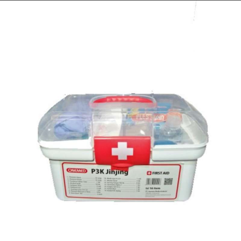 Jual Onemed - Kotak P3k Jinjing Onemed | First Aid Kit | Kotak P3k ...