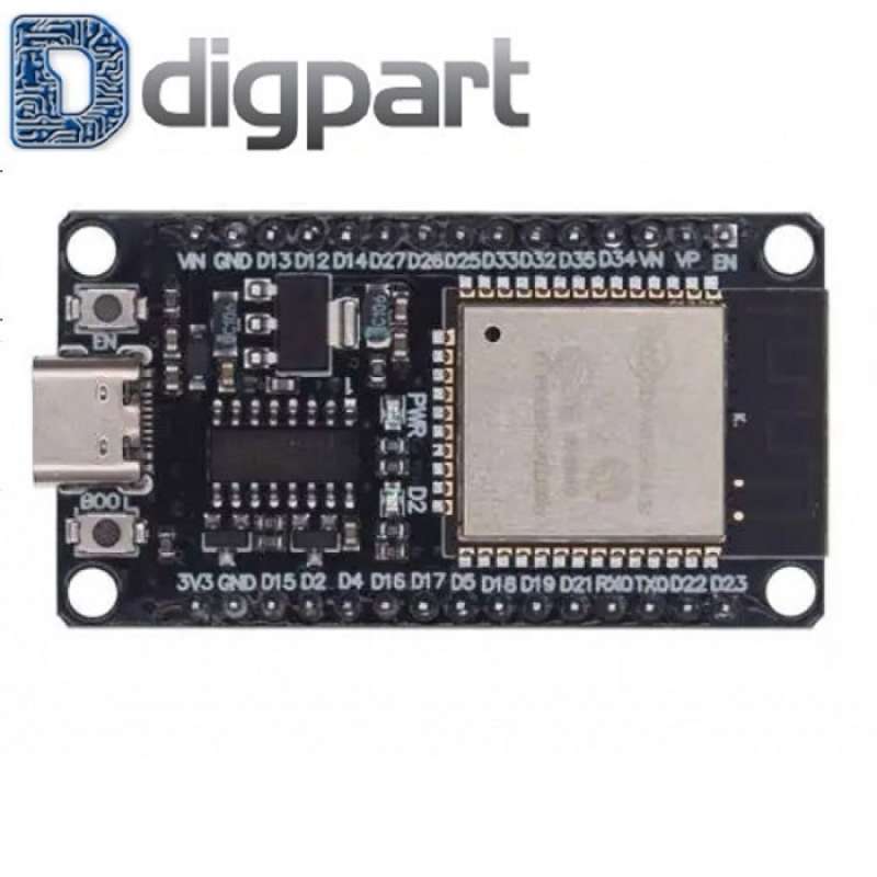 Jual Esp32 Dev Board Ch340 Usb-c Type C Wroom Di Seller Digpart Malang ...