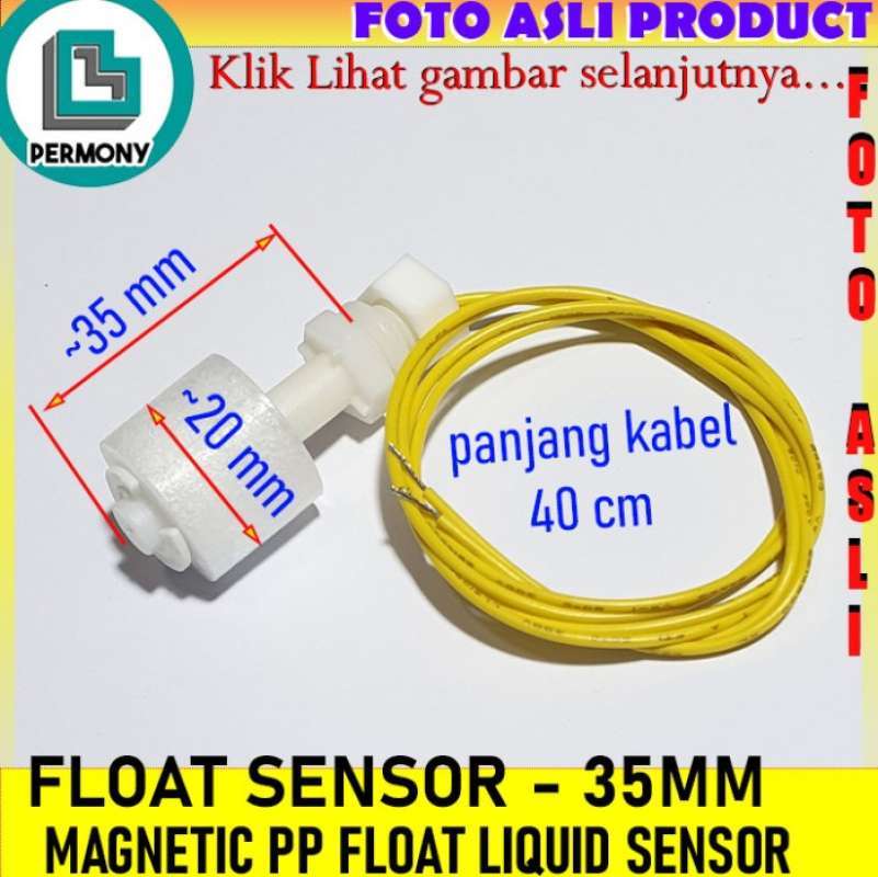 Promo Water Float Sensor Pelampung Radar Magnetik Switch Ketinggian Air ...