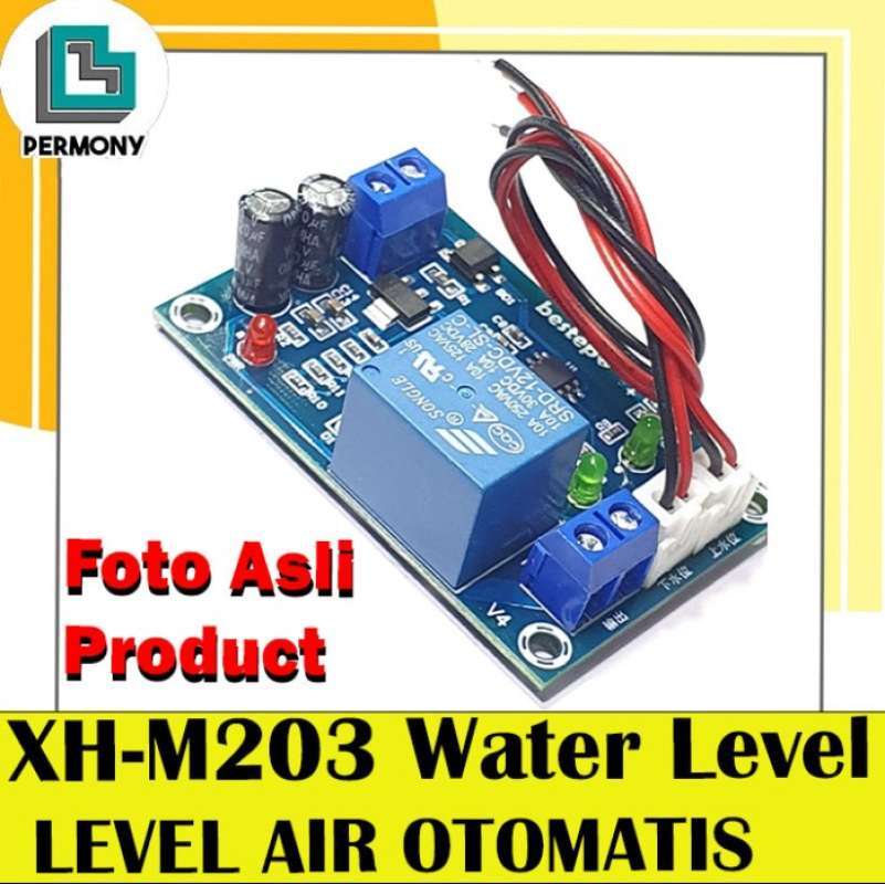 Promo Xh-m203 Water Level Switch Control Automatic Sensor Air Otomatis ...