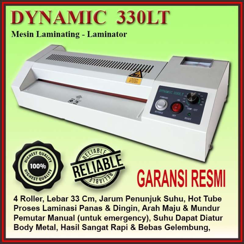 Jual Dynamic 330 Lt | Mesin Laminating, Laminator A3 | Official Store ...