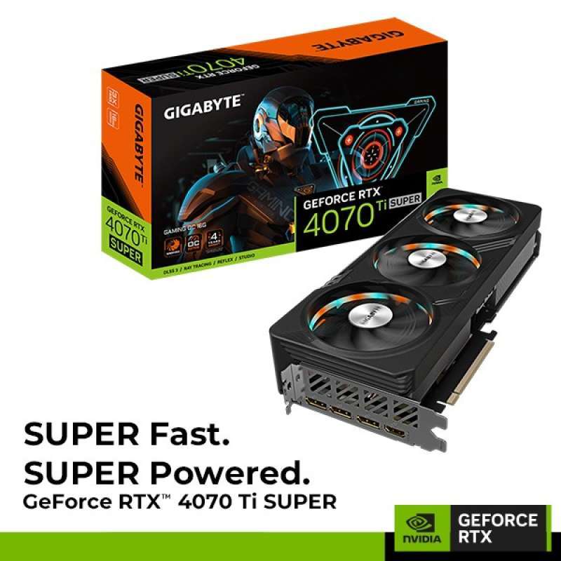Jual Vga Card Gigabyte Geforce Rtx 4070 Ti Super Gaming Oc 16g - 16gb ...