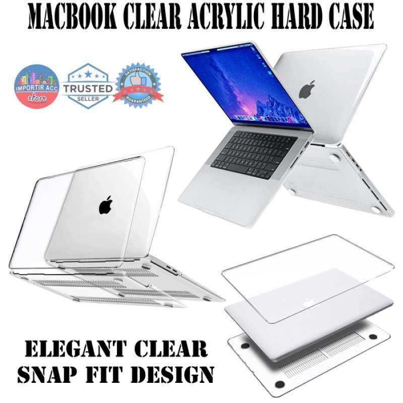 Jual Apple MacBook Clear Acrylic Hard Case Protector All Type Semua ...
