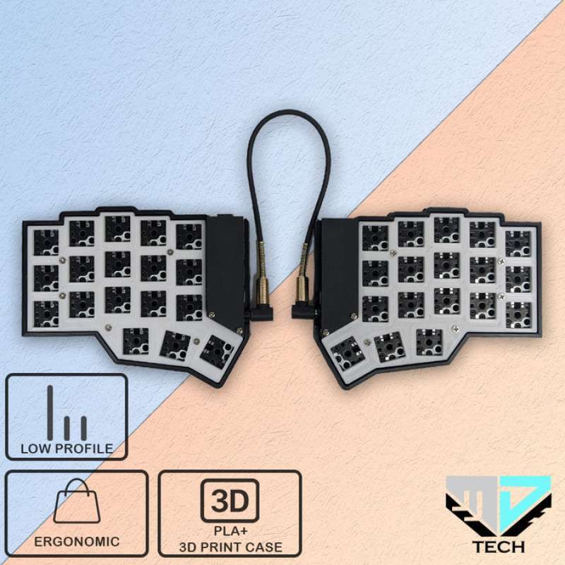 Jual Crkbd Corne Choc Lp Barebone Prebuilt Split Ergo Keyboard 3x5 ...