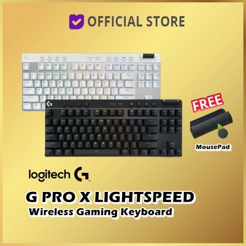 Jual Logitech G Pro X Tkl Lightspeed Keyboard Gaming Wireless Gpro X ...