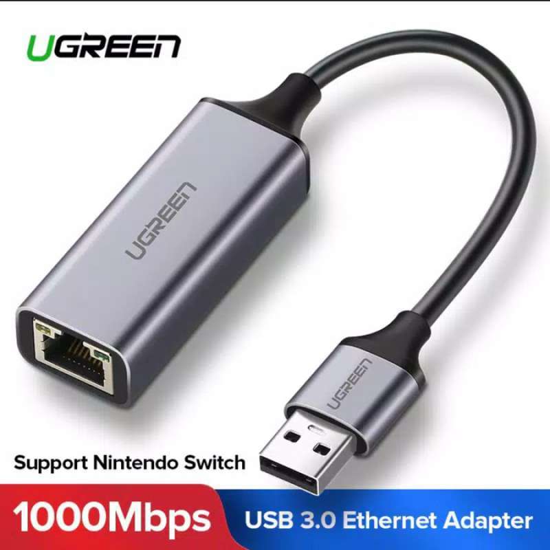 Jual Ugreen Usb 3.0 To Lan Gigabit Ethernet Adapter 1000mbps - Usb 3.0 ...