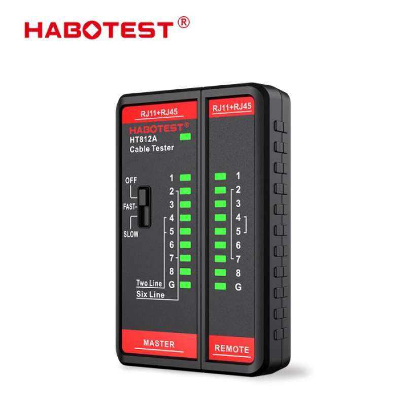 Jual Habotest Ht812a Vention Lan Cable Tester Alat Penguji Kabel Rj45 ...