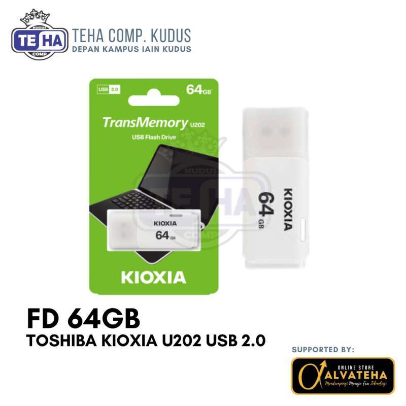 Jual Flash Disk 128gb 64gb 32gb 16gb Toshiba Kioxia U202 Usb Flashdisk 2.0 Di Seller Alvateha ...