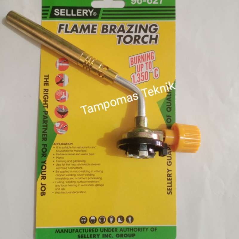 Promo Kepala Gas Torch Sellery Flame Brazing Blow Torch Kepala Las ...