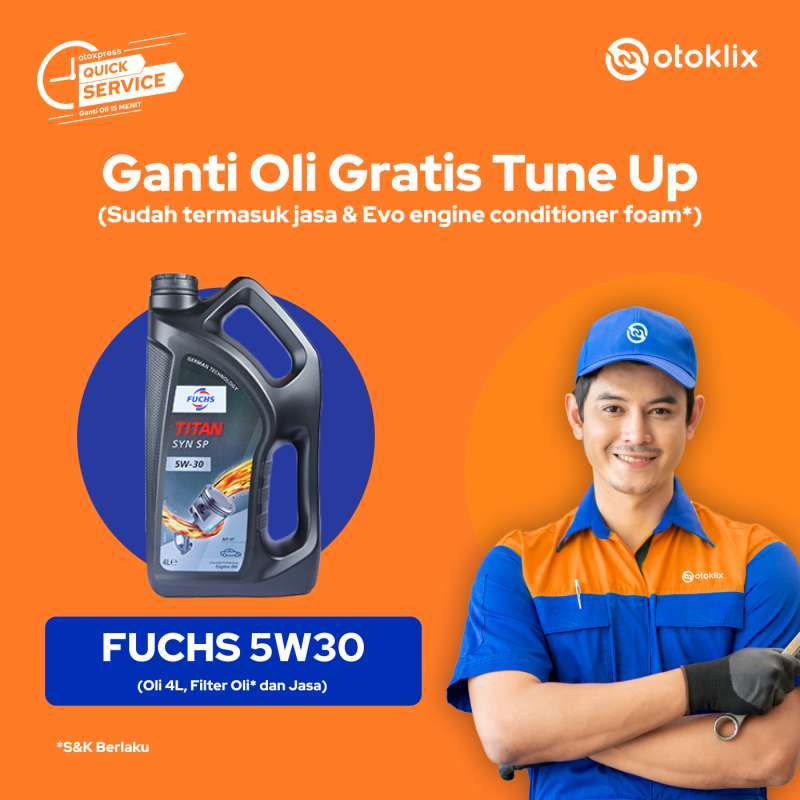 Promo Ganti Oli Fuchs 5w30 (4l) + Free Brake Cleaning Lite - [cabang ...