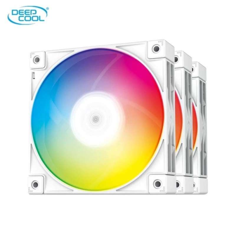 Jual Deepcool Fc 120 / Fc120 3in1 12cm 3 Fan Argb - White Di Seller ...