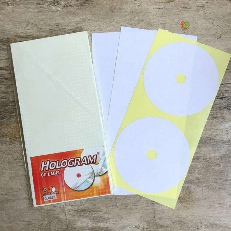Jual Hologram Label Sticker Cd / Dvd Glossy Di Seller Kingyo ...