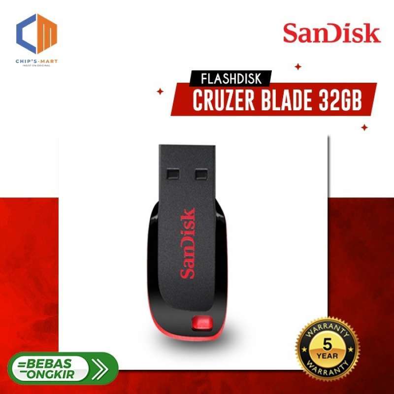 Jual Sandisk Flashdisk 32gb Cruzer Blade 100% Original Di Seller Velvet Store - Cengkareng Timur ...