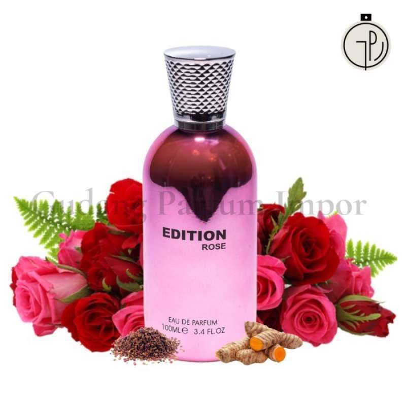 Promo Parfum Fragrance World Edition Rose For Women Edp 100 Ml Diskon ...