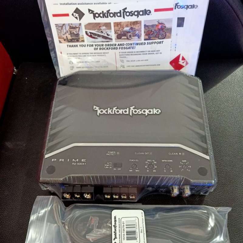 Rockford Fosgate 6 Channel Amp Rockford Fosgate Prime 500W RMS 2 Ohm ...