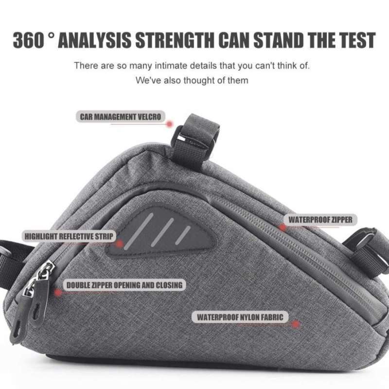 Promo Tas Sepeda Serbaguna Frame Segitiga Mtb Seli Bike Bag Diskon 36% ...