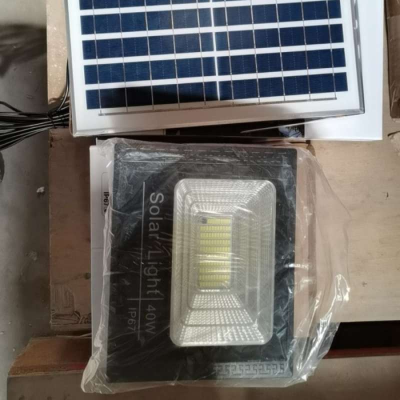 Promo Lampu Sorot Led 25w Taman 25 W Solar Sel Panel Surya Matahari ...