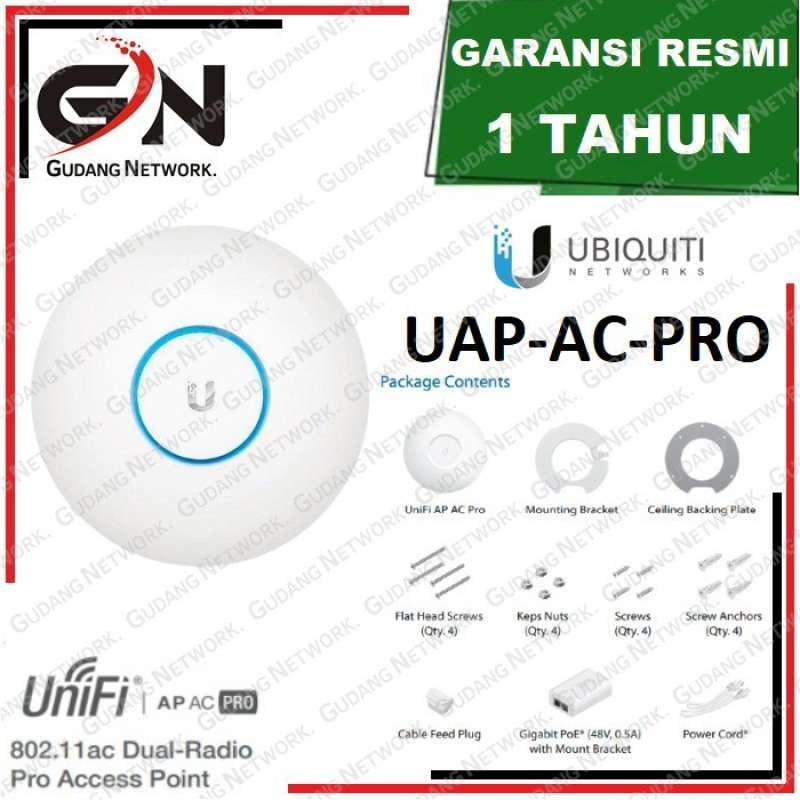 Jual Ubiquity Uap Ac Pro, Unifi Uap-ac-pro Include Poe 48v Di Seller ...