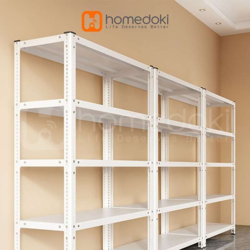 Promo Homedoki Rak Penyimpanan Multifungsi 4 & 5 Tingkat / Rak ...