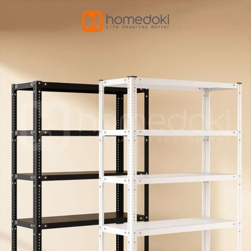 Promo Homedoki Rak Penyimpanan Multifungsi 4 & 5 Tingkat / Rak ...