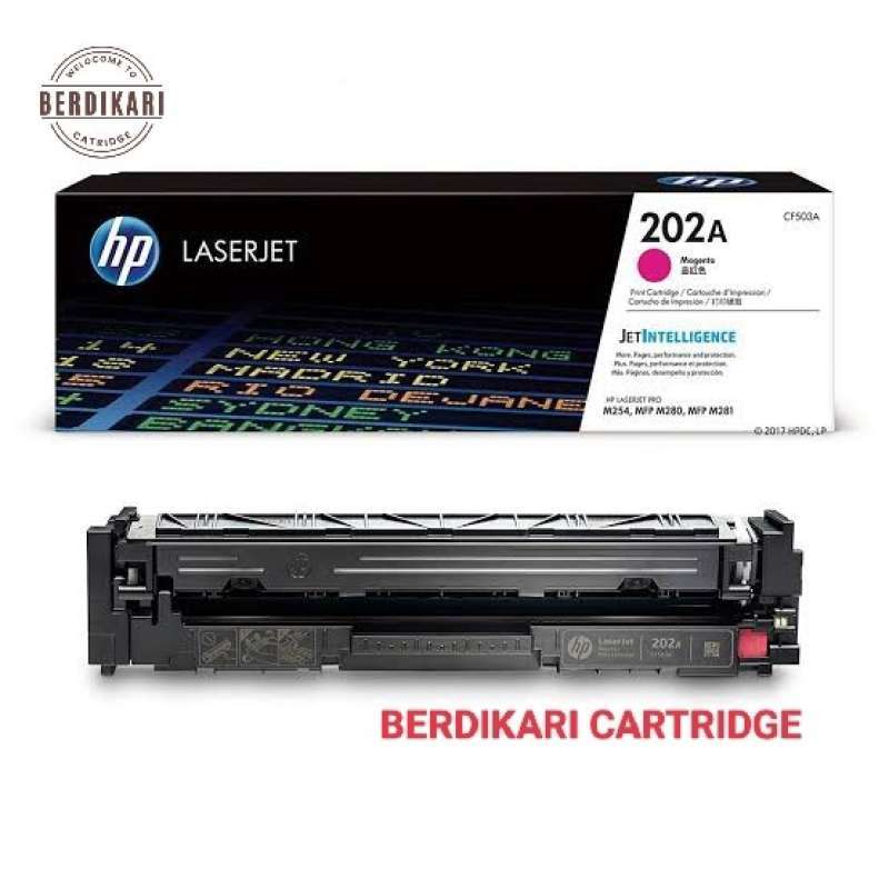 Promo 100% Produk Ori Toner Hp 202a Magenta Original (cf503a ...