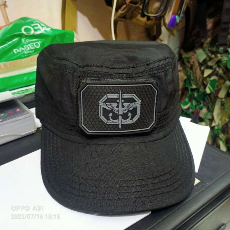 Jual Topi Komando Perekat Patch Kopassus Di Seller Velvet Store ...