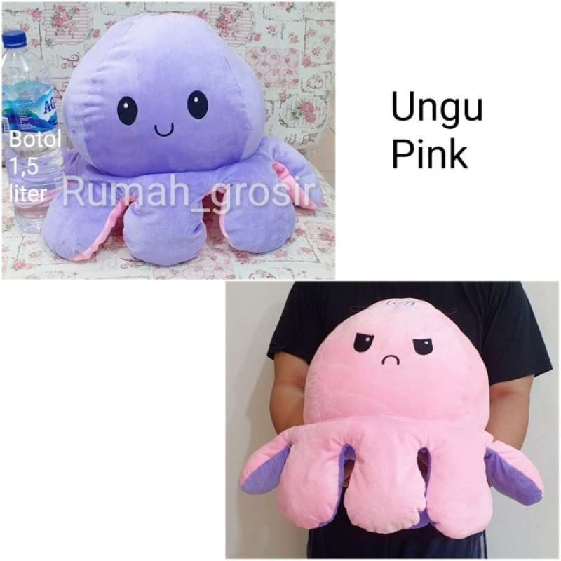 Jual Boneka Gurita Octopus Doll Ukuran Jumbo Viral Di Seller Velvet ...