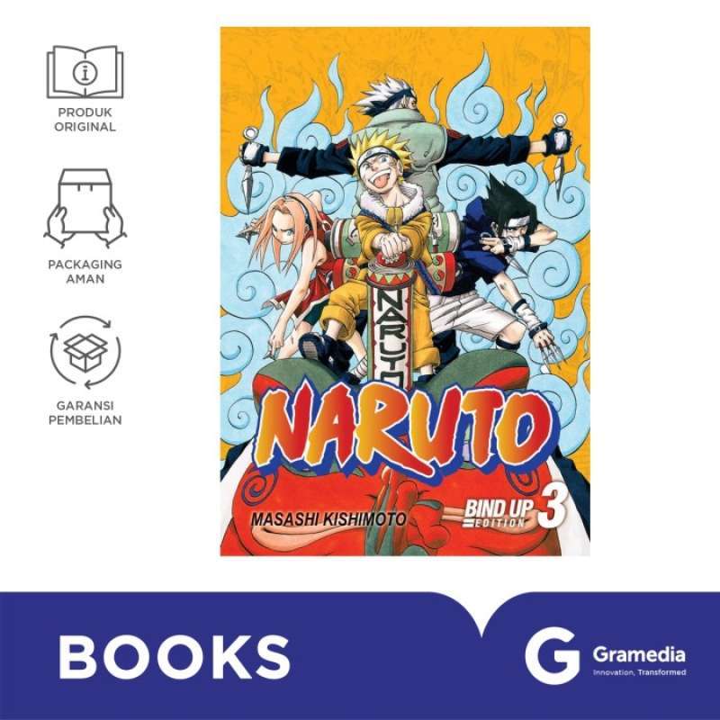 Jual Komik Naruto Bind Up Edition 03 (masashi Kishimoto) Di Seller Velvet Store - Cengkareng ...
