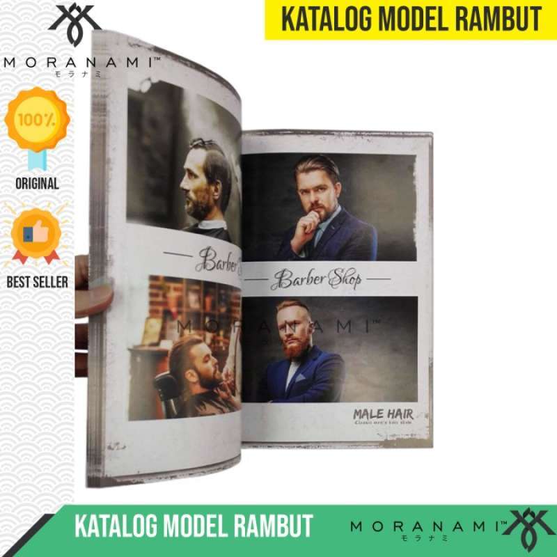 Jual Katalog / Catalog Buku Barber Model Potongan Rambut Barbershop ...