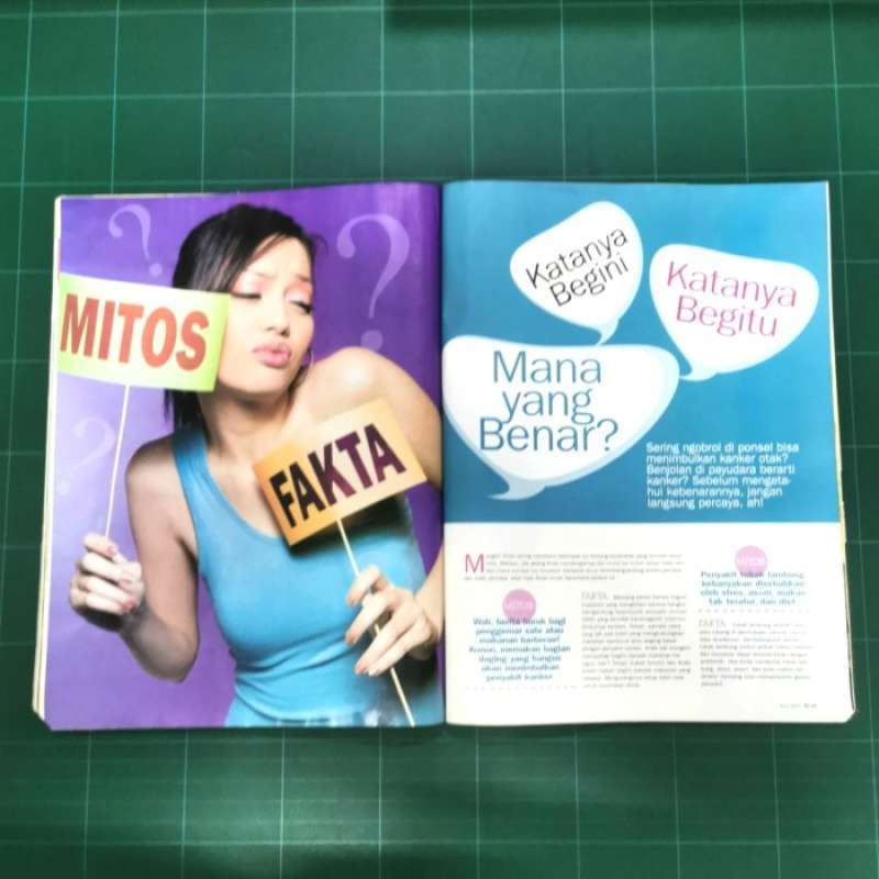 Jual Majalah Fit Sehat Cantik Awet Muda April 2007 Cover Masayu ...