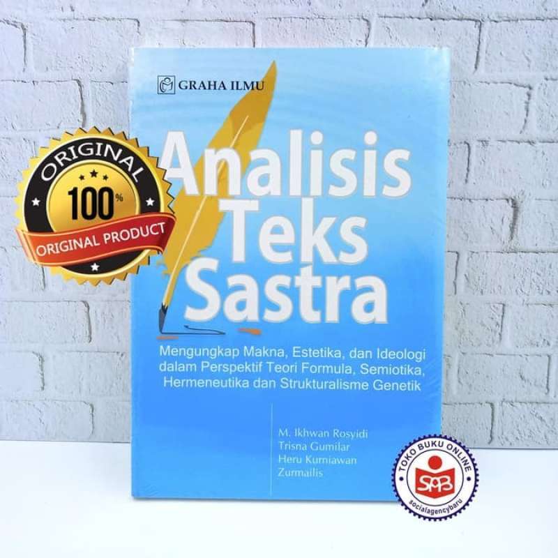 Jual Analisis Teks Sastra - Ikhwan Rosyidi Di Seller Velvet Store - Cengkareng Timur, Kota ...