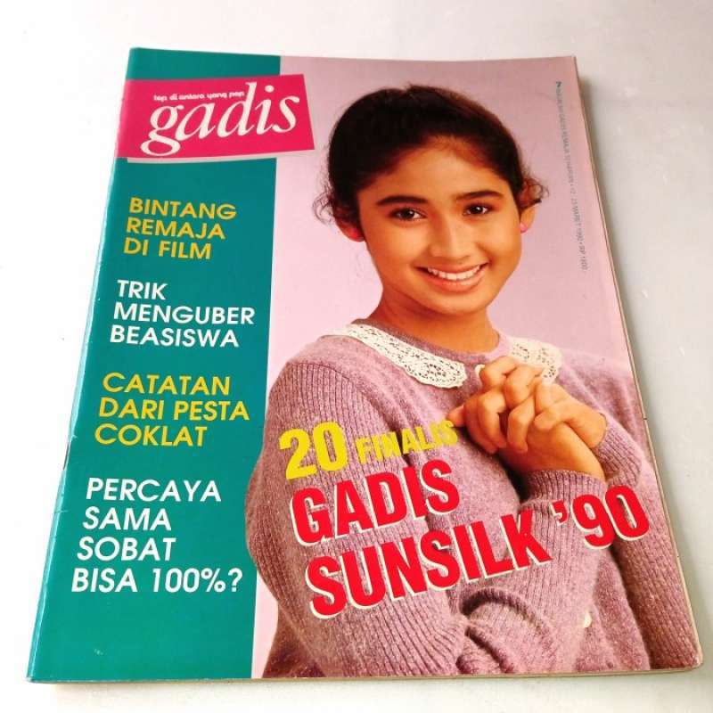 Jual Majalah Gadis No.7 Mar 1990 Model:auliya Bella Marinda Di Seller Velvet Store - Cengkareng ...