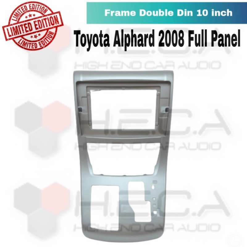 Promo Frame 10 Inch Toyota Alphard 2008 Full Panel 2din 10 Head Unit ...