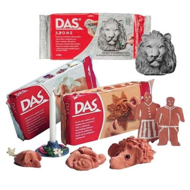 Jual Das Air Dry Modeling Clay - Terracotta 500g Di Seller Velvet Store ...