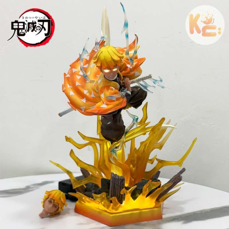 Jual Action Figure Led Zenitsu Kimetsu No Yaiba Demon Slayer ...