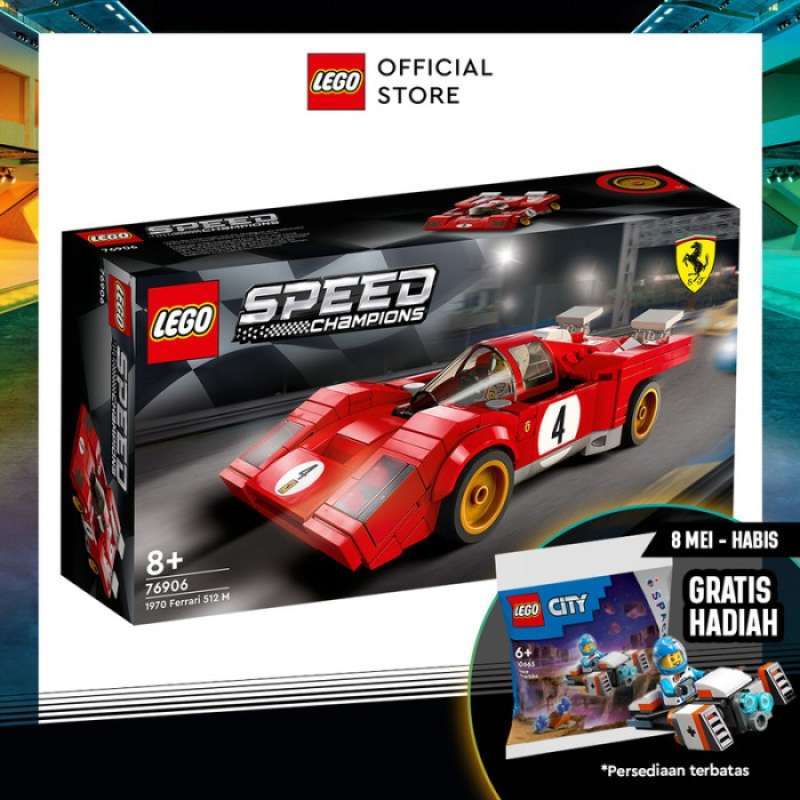 Jual Legoâ® Speed Champions 76906 1970 Ferrari 512 M (291pieces) Di ...