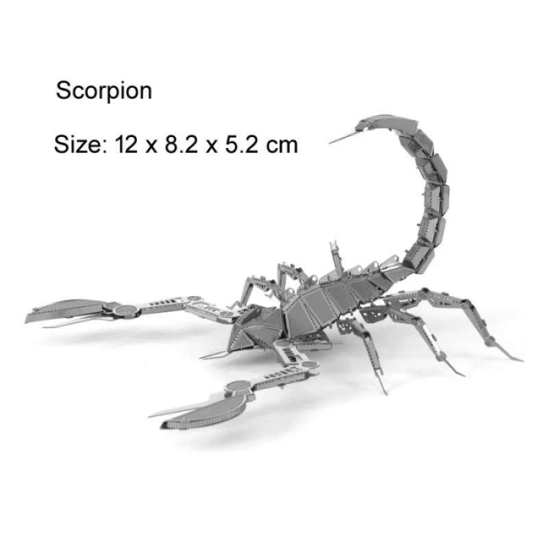 Jual 3d Metal Puzzle Diy Miniatur Serangga - Tarantula Di Seller Velvet ...