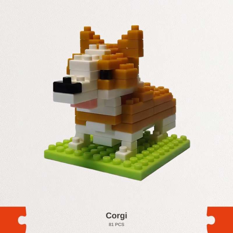 Jual Daiso Petit Block Animal Collection Mini Block - Dai-pb0030 Di ...