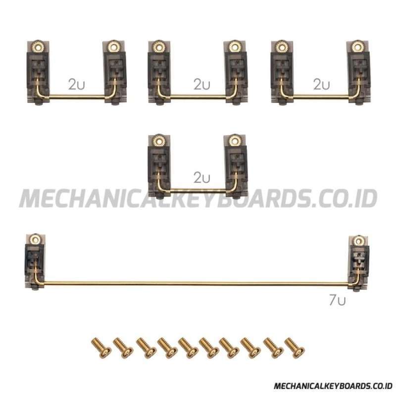 Jual Durock Smokey Pcb Screw-in Keyboard Stabilizer Sets (tkl - 7u) Di ...
