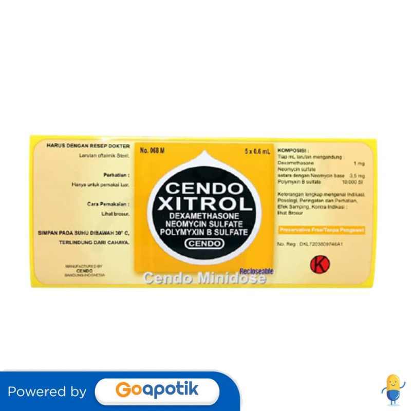 Jual Cendo Xitrol Tetes Mata Box 5 X 0.6 Ml Minidose Di Seller Apotek ...