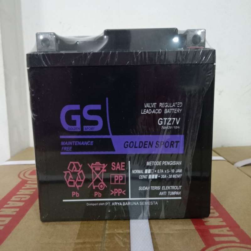 Promo Aki Motor Nmax, Vespa Lx 125, Klx 150, Aerox Gtz7v Gs Mf Aki ...