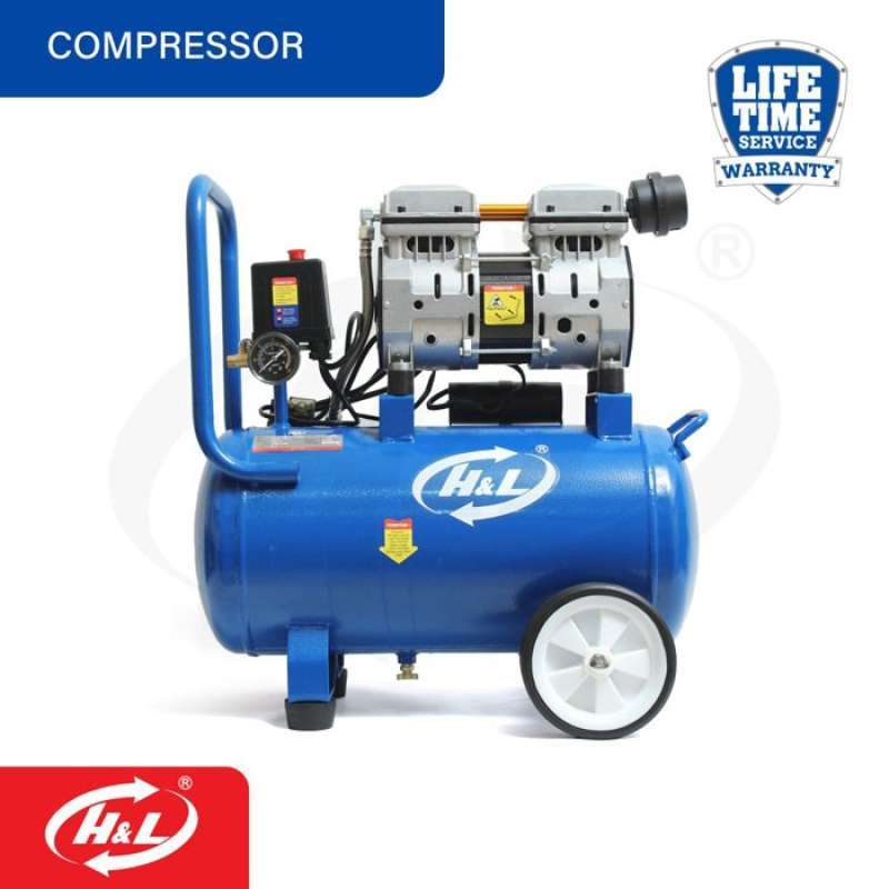 Promo Hl N3-4hp Mesin Kompresor Angin 24 Liter Oiless Air Compressor ...