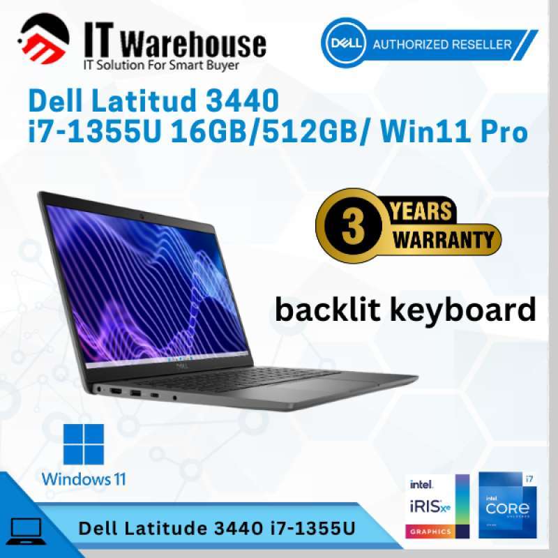 Promo Laptop Dell Latitude 3440 14fhd Intel I7-1355u, 16gb Ram/512gb ...