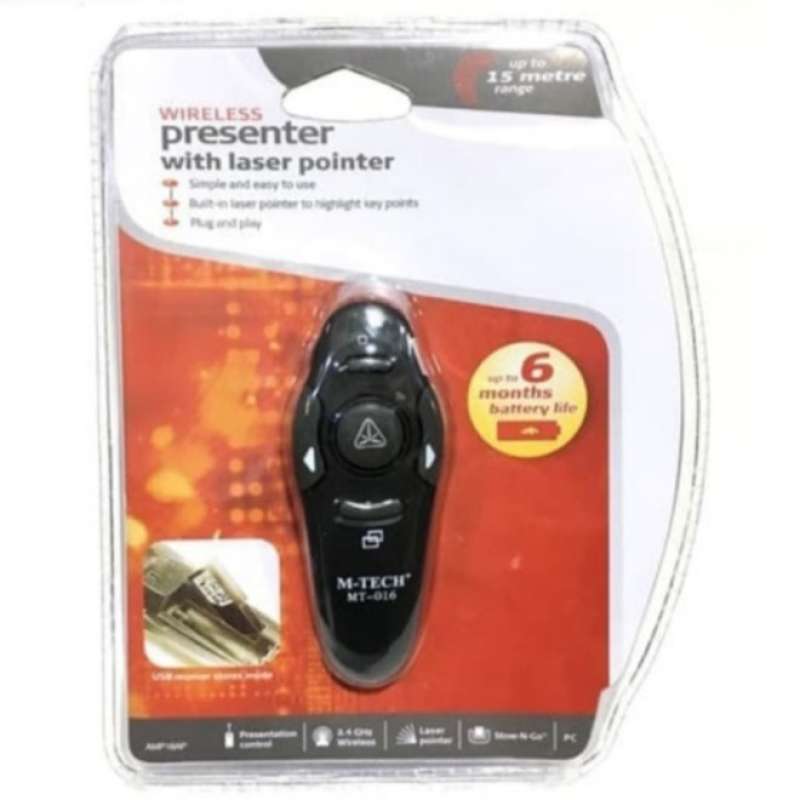 Promo 100% Produk Ori Laser Pointer 2.4ghz Wireless Presenter Cursor ...