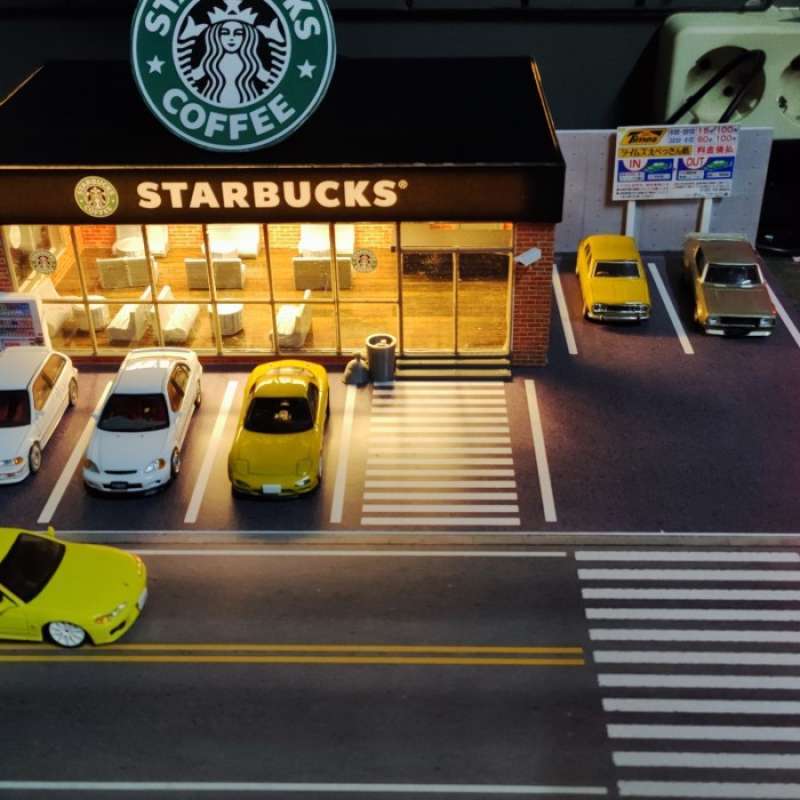 Jual Diorama Starbucks Coffee Skala 64 Di Seller Velvet Store ...