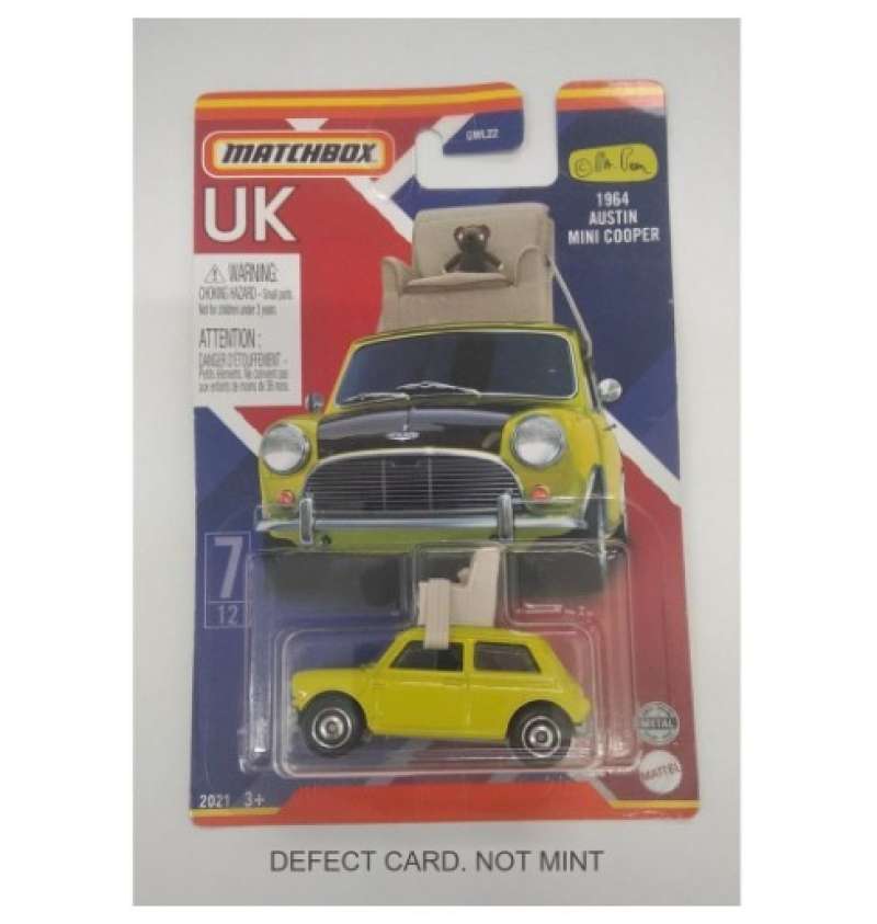 Jual Matchbox Reguler Mini Cooper Mr Bean Kuning Matchbox Mbx Mobil ...