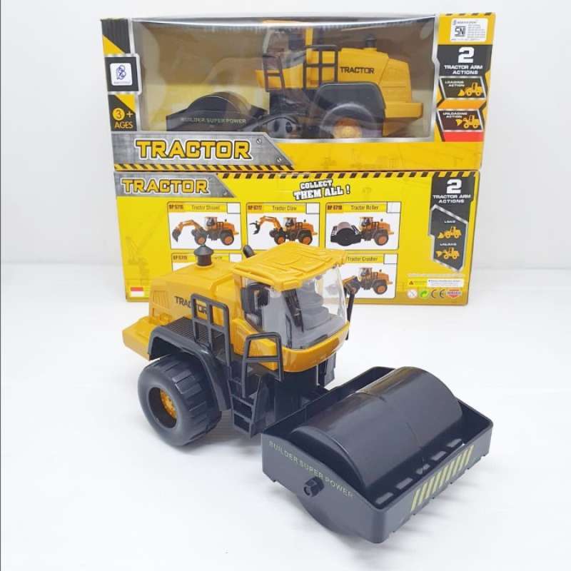 Jual Mainan Anak Mobil Mobilan Truk Konstruksi Traktor Friction Alat ...