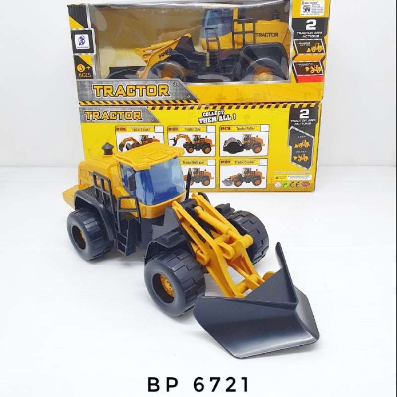 Jual Mainan Anak Mobil Mobilan Truk Konstruksi Traktor Friction Alat ...